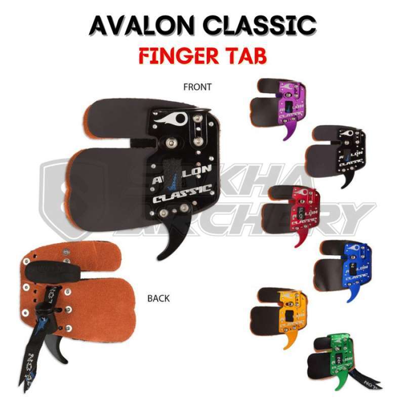 Jual Finger Tab Avalon Classic - Finger Tab Kulit Recurve - Xs (green ...