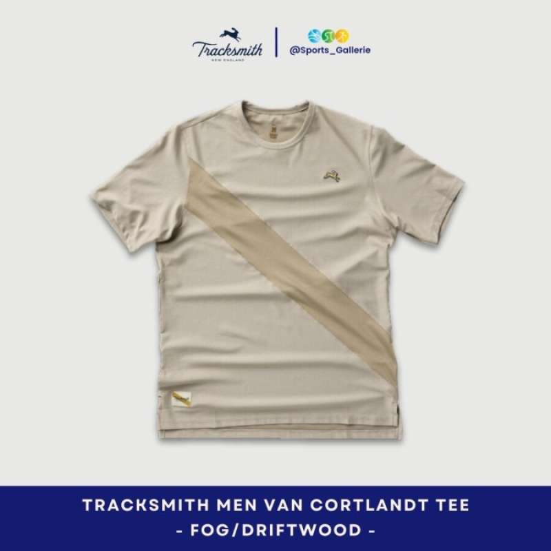 Jual Tracksmith Men Van Cortlandt Tee Fog/driftwood - Xs Di Seller Regstore - Cengkareng Timur ...