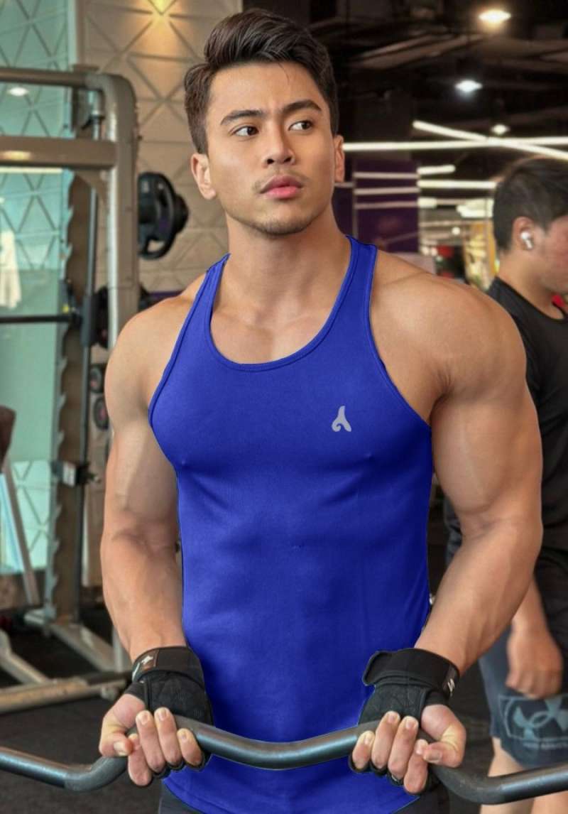 Jual Athenics Mega Singlet Dry Fit Reflective Baju Gym Dan Baju Lari - S Hijau Tosca Di Seller ...