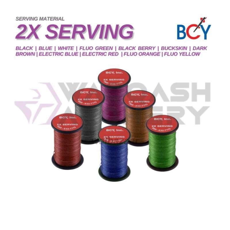 Jual Bcy 2x End Serving Material String Benang Bahan Impor - Merah Muda ...