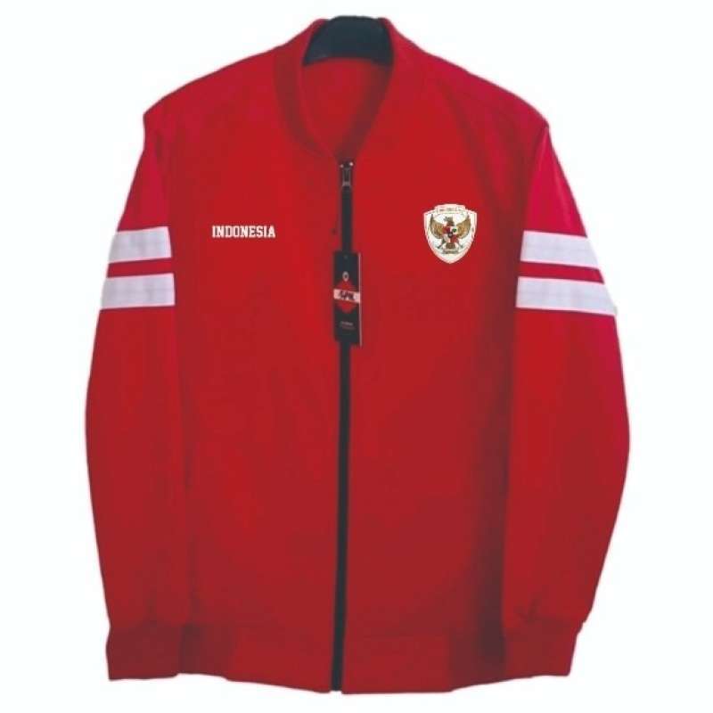 Jual Jaket Tracktop Timnas Indonesia Logo Garuda Terbaru 2024 Full ...
