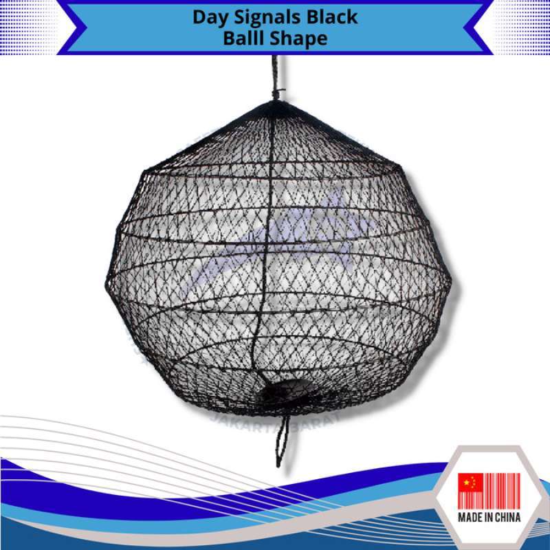 Jual Day Signal Black Ball-diamond-cylindrical-conical-double Conical ...