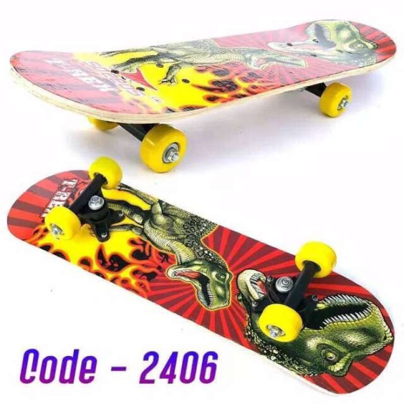 Jual Skateboard -papan Seluncur Full Set Anak2 Kids Roda Pvc 2406 Di ...