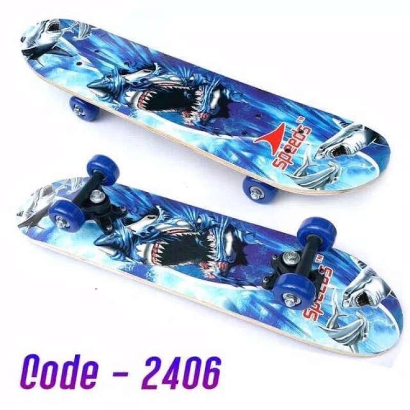 Jual Skateboard -papan Seluncur Full Set Anak2 Kids Roda Pvc 2406 Di ...