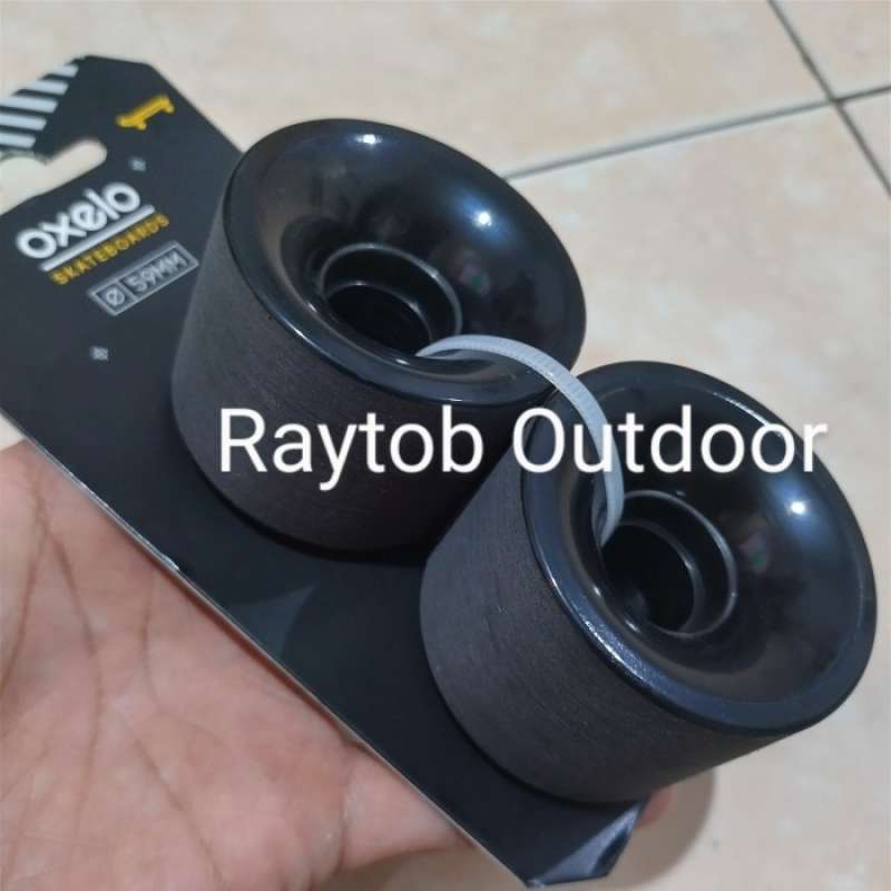 Jual Roda Skateboard 59mm Yamba Cruiser Wheels 1 Set 2 Pc Oxelo Di ...