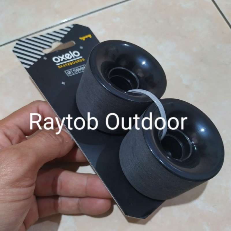 Jual Roda Skateboard 59mm Yamba Cruiser Wheels 1 Set 2 Pc Oxelo Di ...