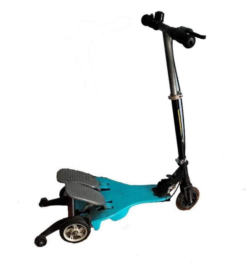 Jual Skuter Otoped Anak Scooter Injak Dual Pedal Besi Roda 3 Lampu ...