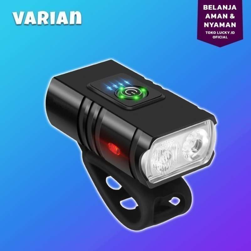 Jual Lampu Depan Sepeda Led Super Terang Tahan Air Usb Rechargeable ...