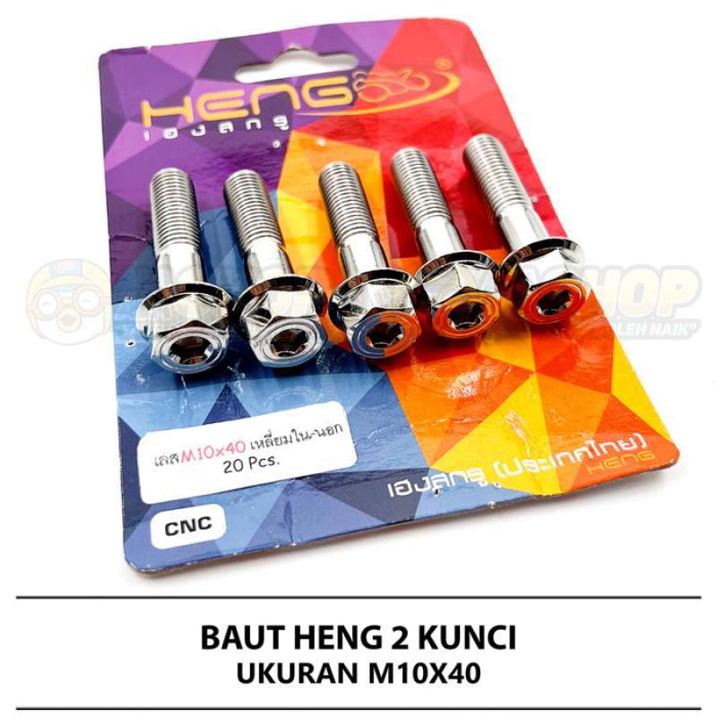 Jual Baut Probolt Swing Arm Vario 125 150 Pcx Adv Heng 2 Kunci Stainless - Paket - Isi 2 Di ...