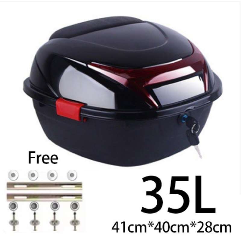Jual Dl 35 Liter Box Motor Box Belakang Motor Tas Motor - Putih Di ...