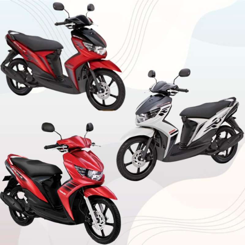 Jual Spakbor Depan Motor Yamaha Mio Soul Gt 115 Putih Merah Biru Hitam ...