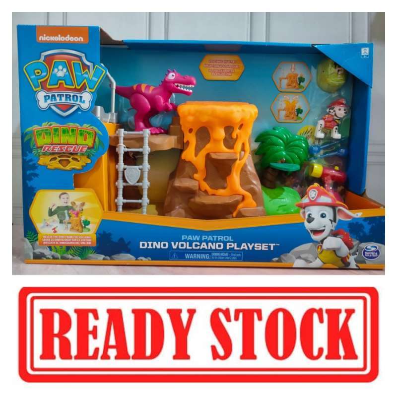 Jual Paw Patrol Dino Rescue Dino Volcano Playset Di Seller Fun D Bricks ...