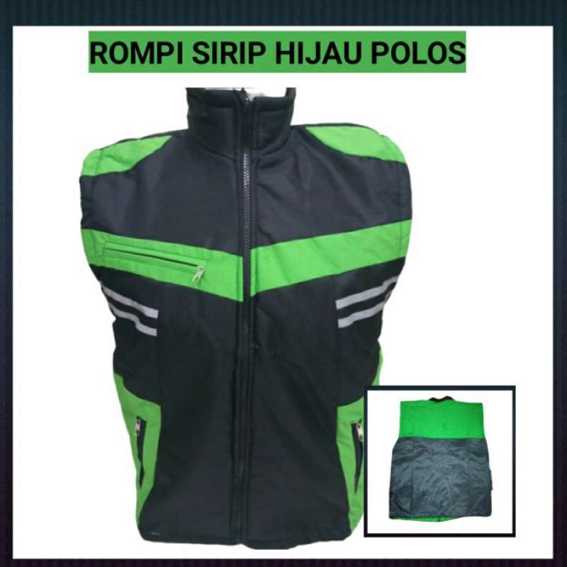Jual Rompi Polos Ojol Murah/rompi Grab Gojek Keren/rompi Komunitas Di ...