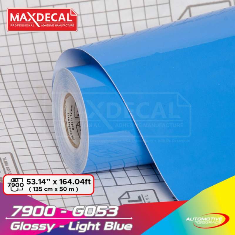 Jual Maxdecal 7900 Vinyl Stiker Sticker Motor Mobil Gloss Glossy 135 Cm ...