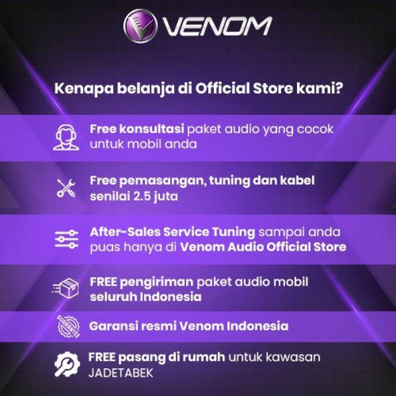 Jual Venom Express Paket Audio Mobil Pro Gear Plug And Play Gratis Pasang - Dbx 8.1 A Di Seller ...