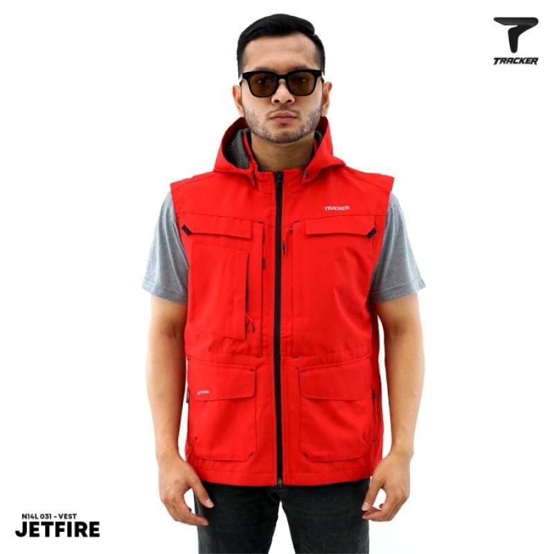 Jual Rompi Motor Pria Tracker Series Jet Fire - L Navy Di Seller ...