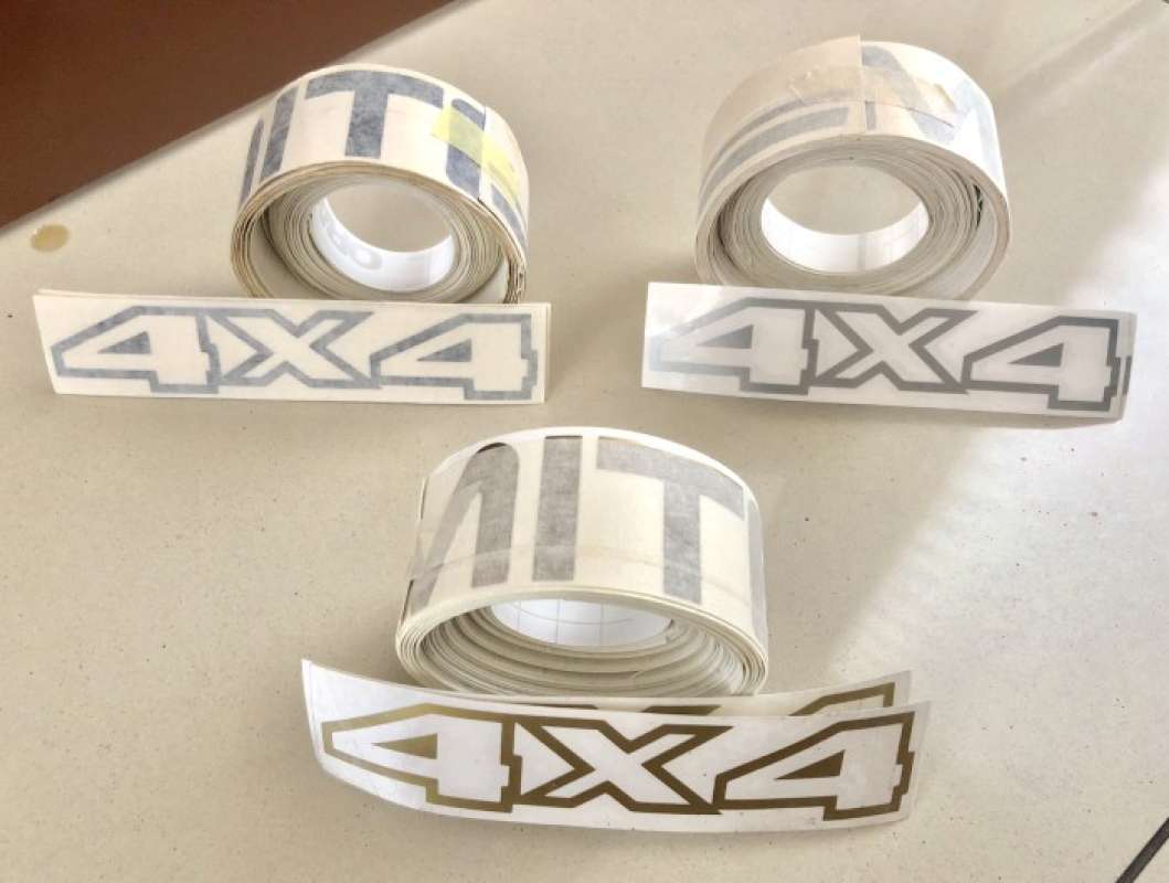 Jual Stiker List Body Cherokee Xj - Silver Di Seller Tombstone ...