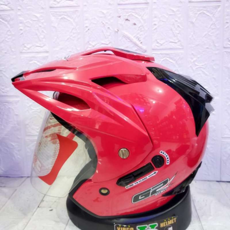 Jual Helm G2 Exterminator Solid Double Visor|helm G2 - 2 L Di Seller ...