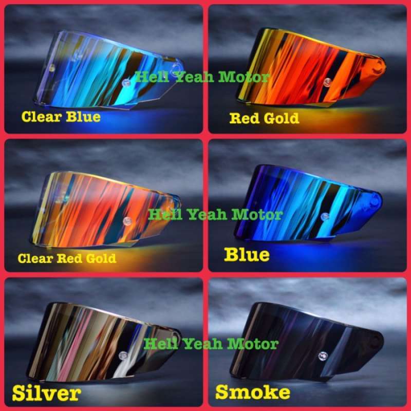 Jual Visor Kyt Tt Course Kyt Ttc Flat Visor Iridium Kyt Tt Course Ttc ...