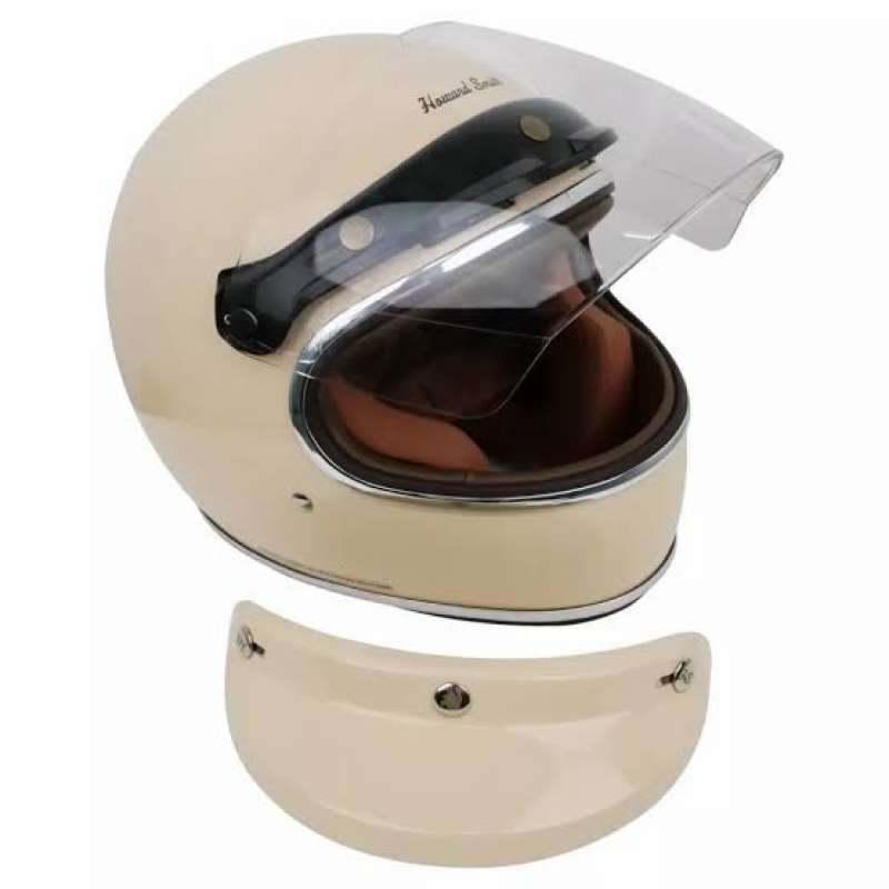 Jual Visor Kaca Cargloss Howard Smith Original Zeus Cafe Racer Helm ...