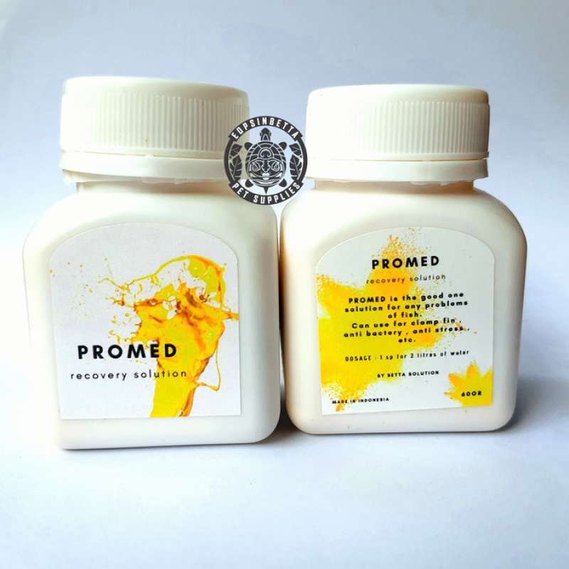 Promo Promed Obat Ikan Cupang Solusi Ekor Kuncup Sirip Lengket & Anti ...