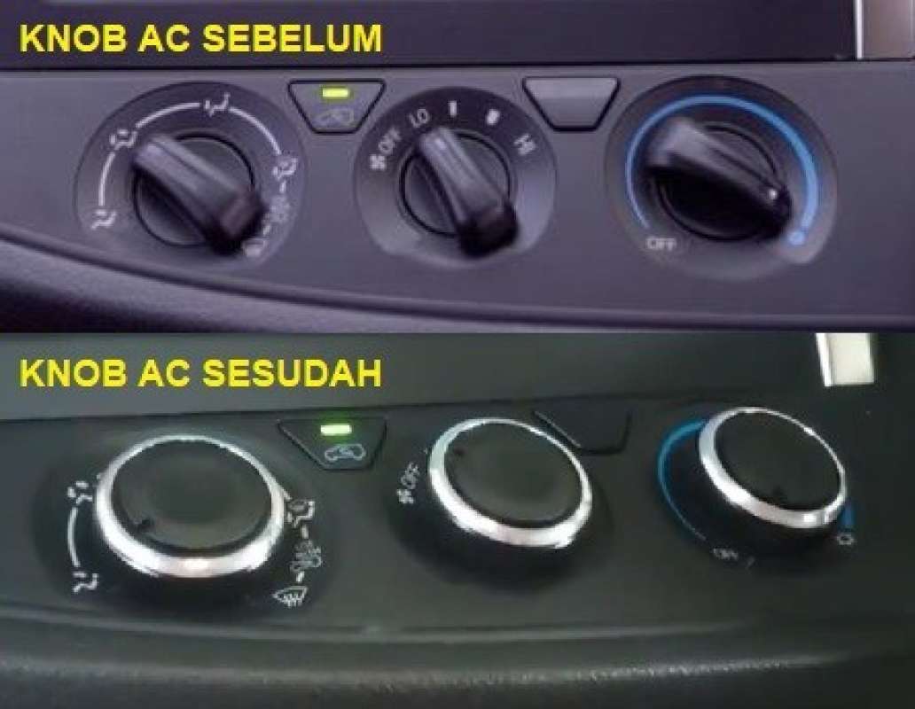 Jual Knob Ac Elegant Toyota Innova Reborn Type G - Merah Di Seller ...