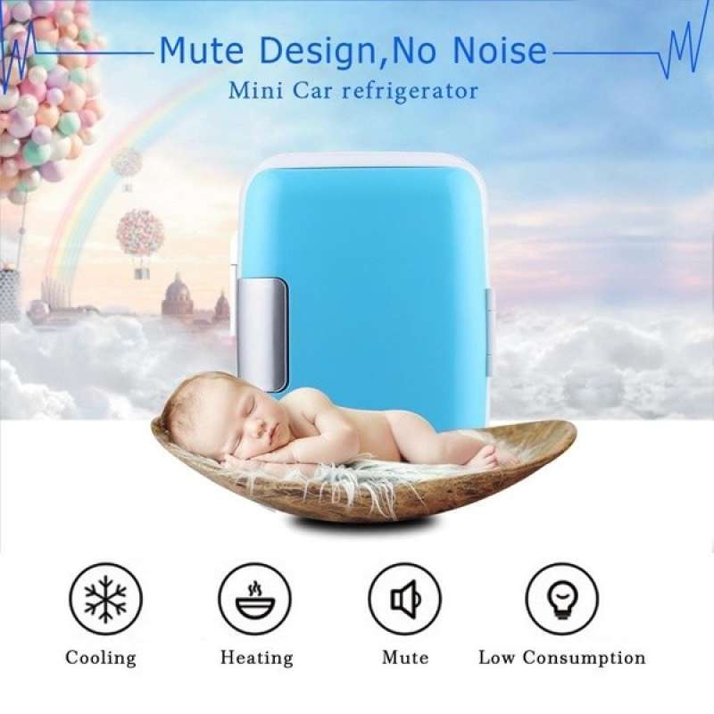 Jual Kulkas Mini Portable Mobil 4l | Car Refrigrator Cooler And Warmer ...
