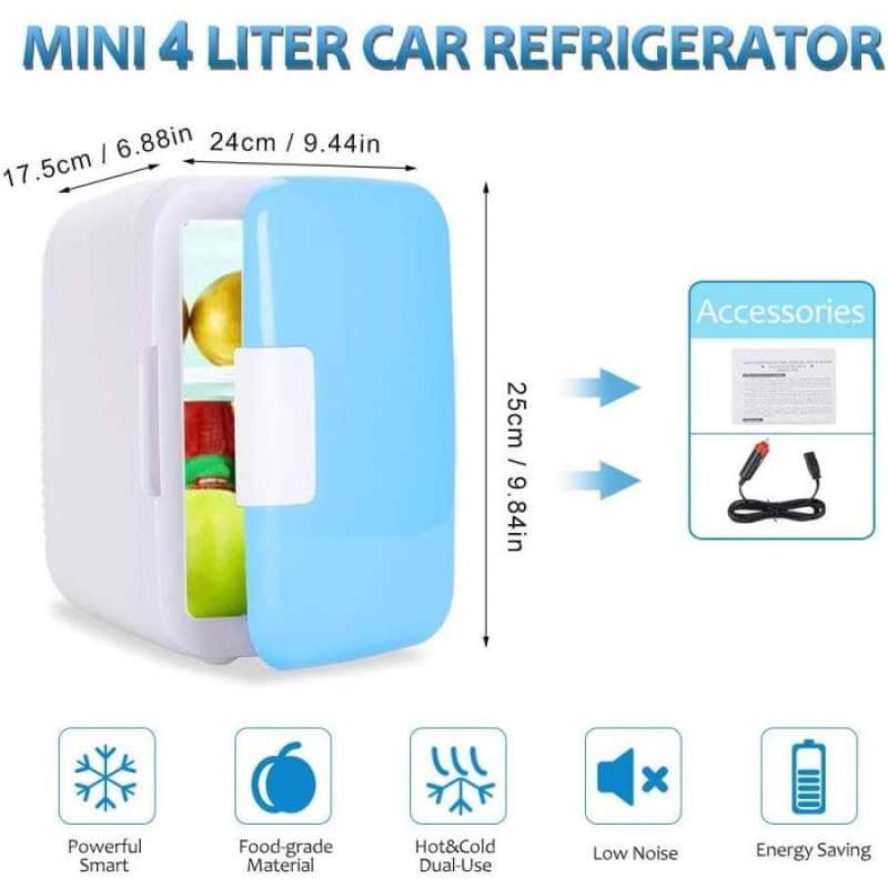 Jual Kulkas Mini Portable Mobil 4l | Car Refrigrator Cooler And Warmer ...