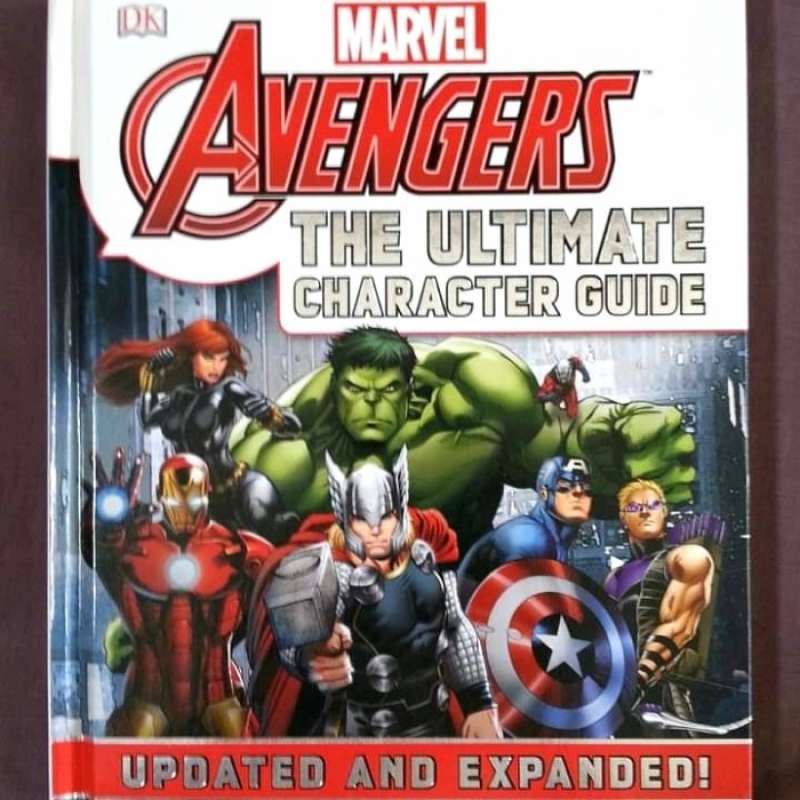 Promo Buku / Marvel Comics - Avengers The Ultimate Character Guide ...
