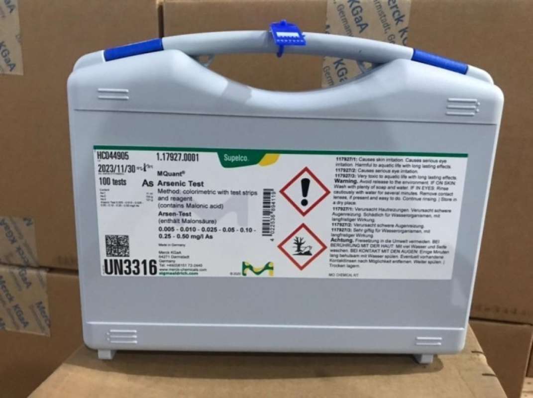 Promo Merck 117927 Arsenic Test Strip 100 Tests Mquant Diskon 23% Di ...