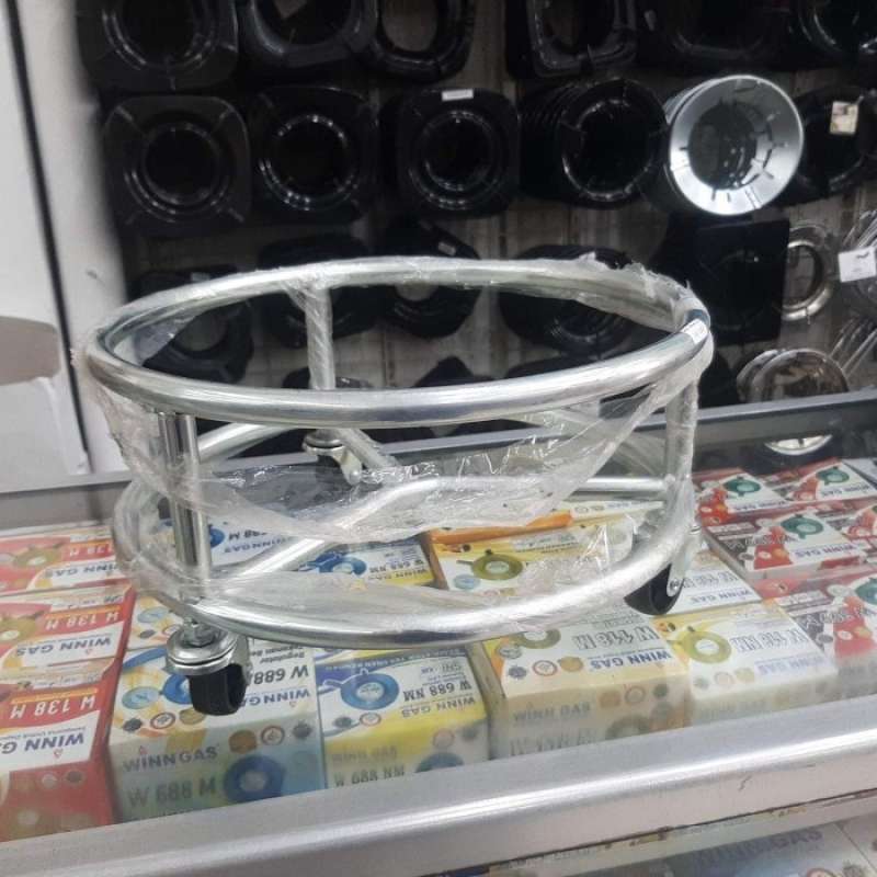 Jual Allison Roda Tabung Tatakan Gas 3-12kg Besi Stainless Di Seller ...