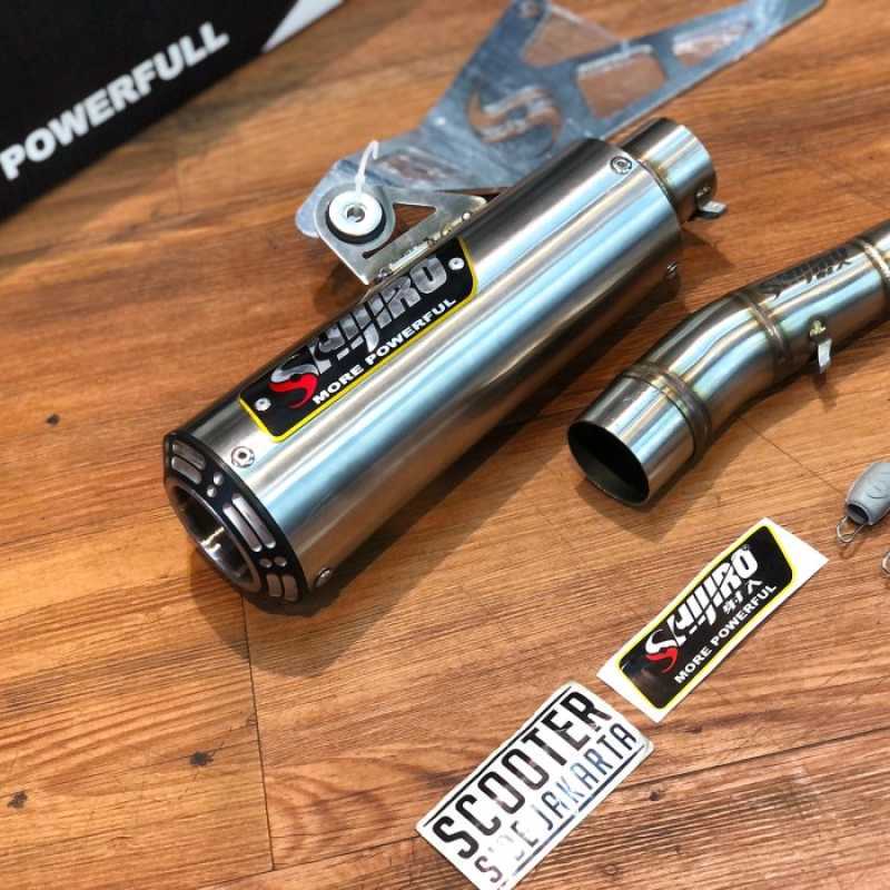 Promo Knalpot Shijiro M1 Long Fullsystem Vespa Lx S Lxv Primavera ...