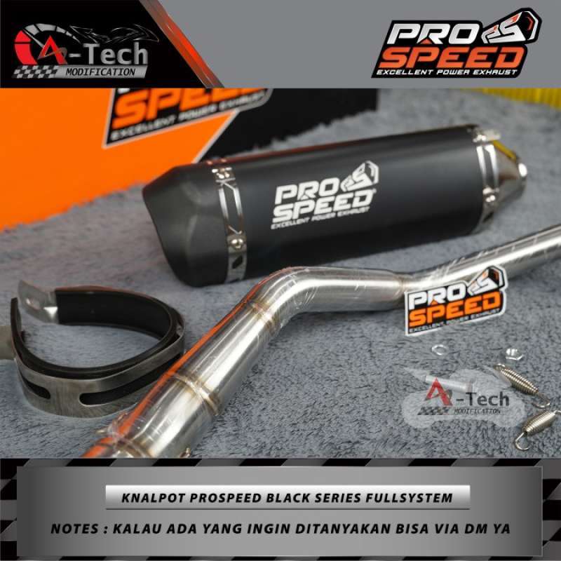 Promo Knalpot Prospeed Black Series Honda Cbr 150 Fullsystem Diskon 23% ...