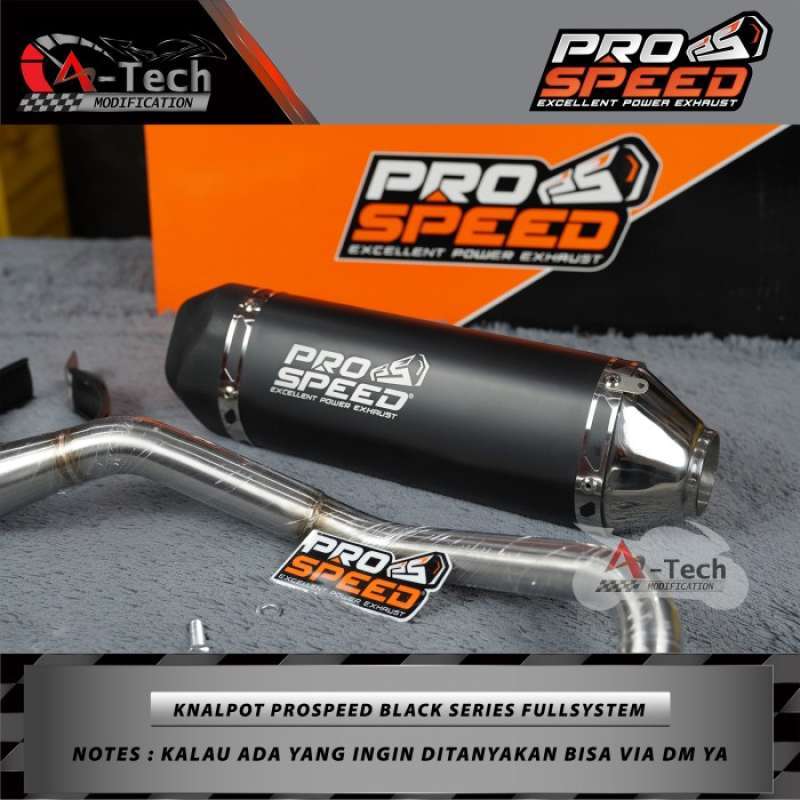 Promo Knalpot Prospeed Black Series Honda Cbr 150 Fullsystem Diskon 23% ...