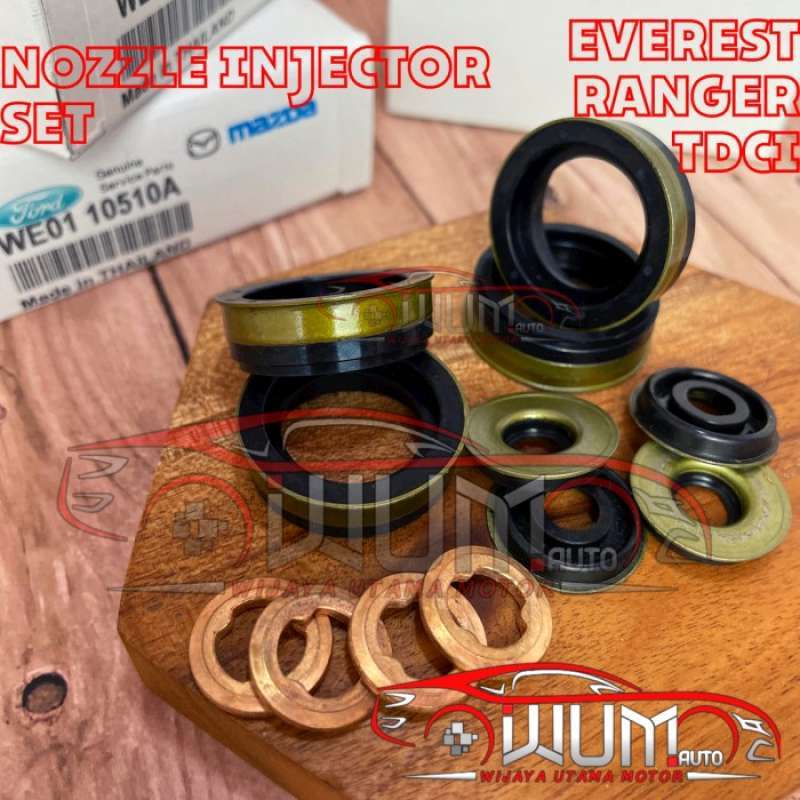 Jual Seal Nozzle Ring Nosel Injector Set Ford Everest Ranger Tdci Di ...
