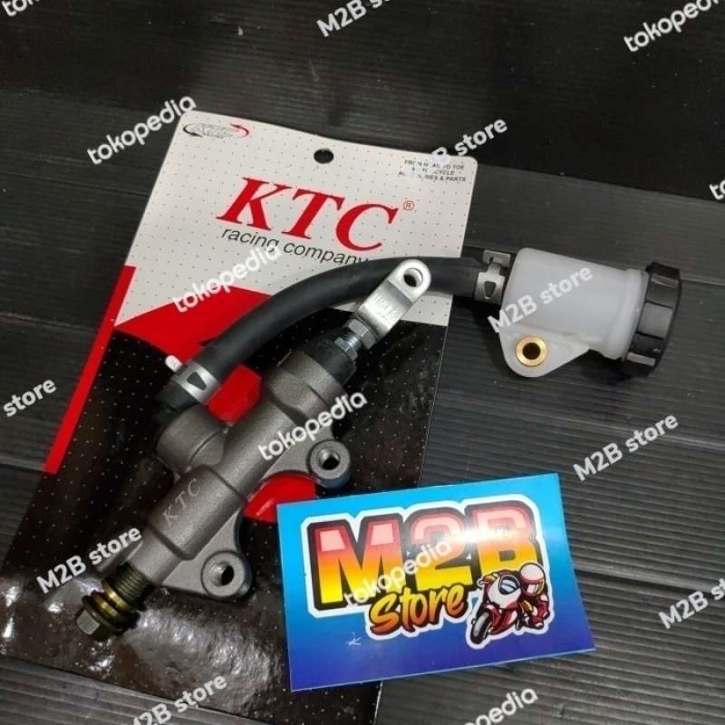 Jual Master Rem Belakang Ktc Mx King New Satria Fu Sonic Gtr Verza Xsr - Domino + Tabung Di ...
