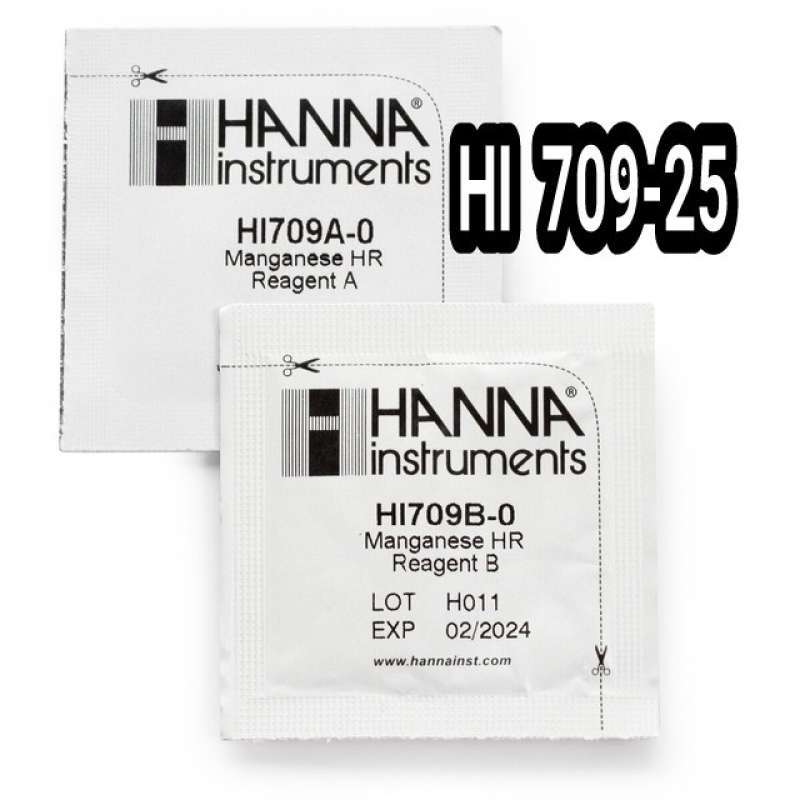 Promo Hi-709-25 Reagents For The Hi-709 Manganese High Range Checkerâ ...