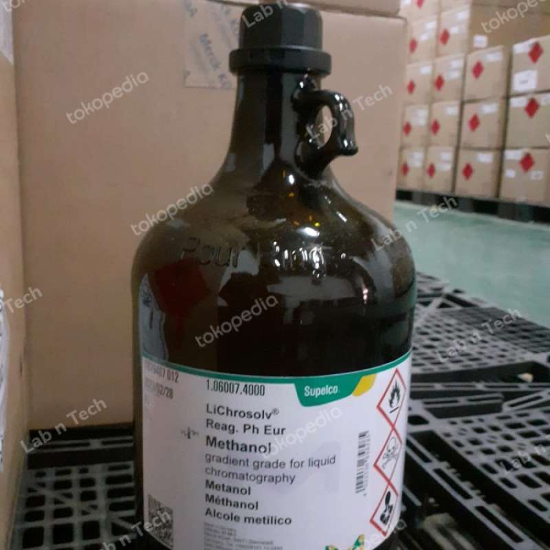 Promo 1.06007.4000 Methanol Gradient Grade Hplc 4 L Merck Diskon 23% Di ...