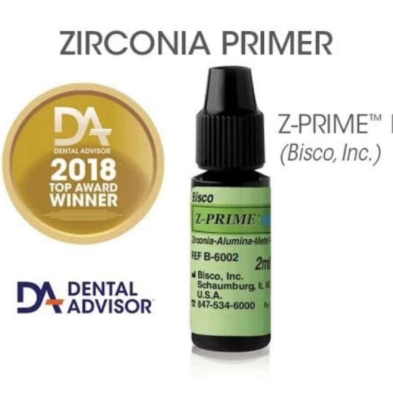 Promo Original Zirconia Primer Bisco Z Prime Plus Z-prime Plus Bonding ...