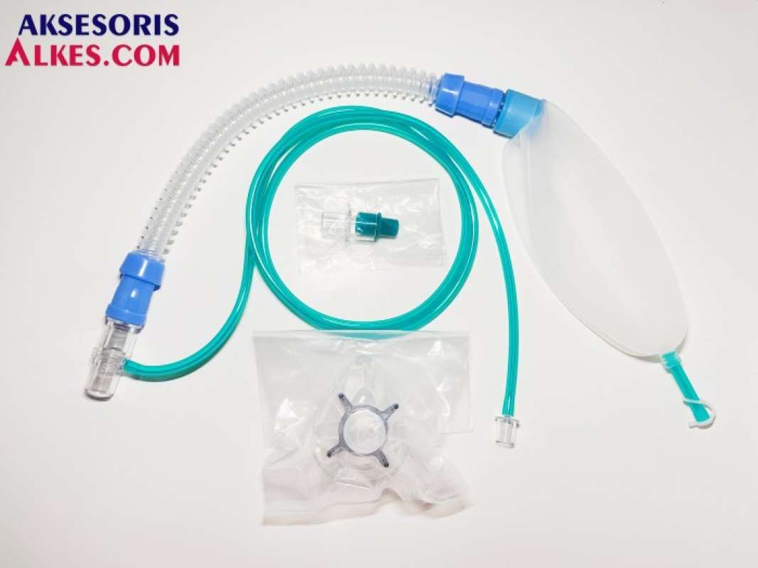 Promo Breathing Circuit-jackson Rees System Adult Reusable Silicone ...