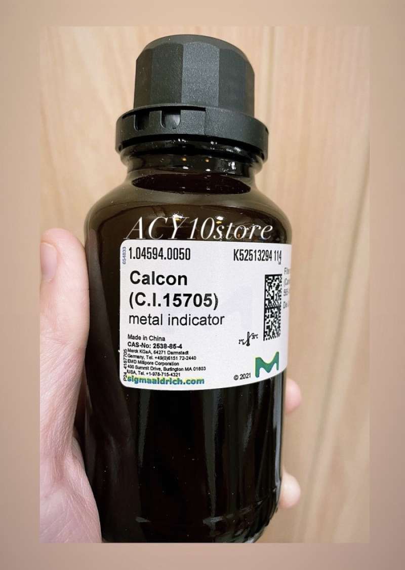 Promo Merck 1.04594.0050 Calcon (c.i. 15705) Metal Indicator 50g Diskon ...