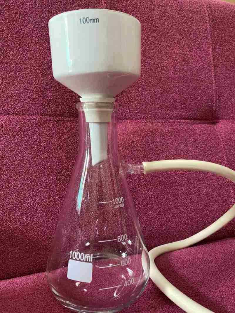 Promo Set Filtering Flask 1000ml With Corong Buchner 100mm Diskon 23% ...