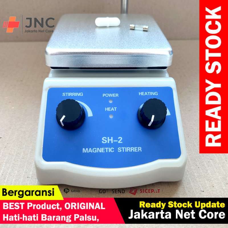 Promo Hot Plate Magnetic Stirrer Sh-2 Magnet Stirer Pemutar Lab ...