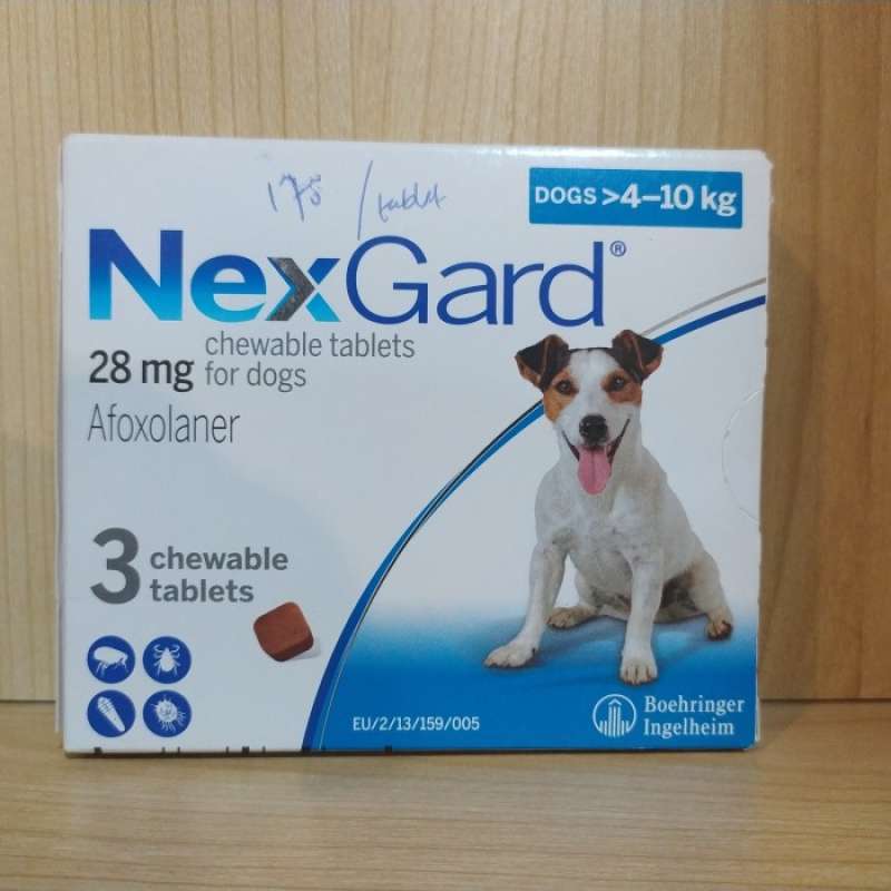 Promo Nexgard Medium Dog Obat Kutu & Demodex Diskon 23% Di Seller Siba ...