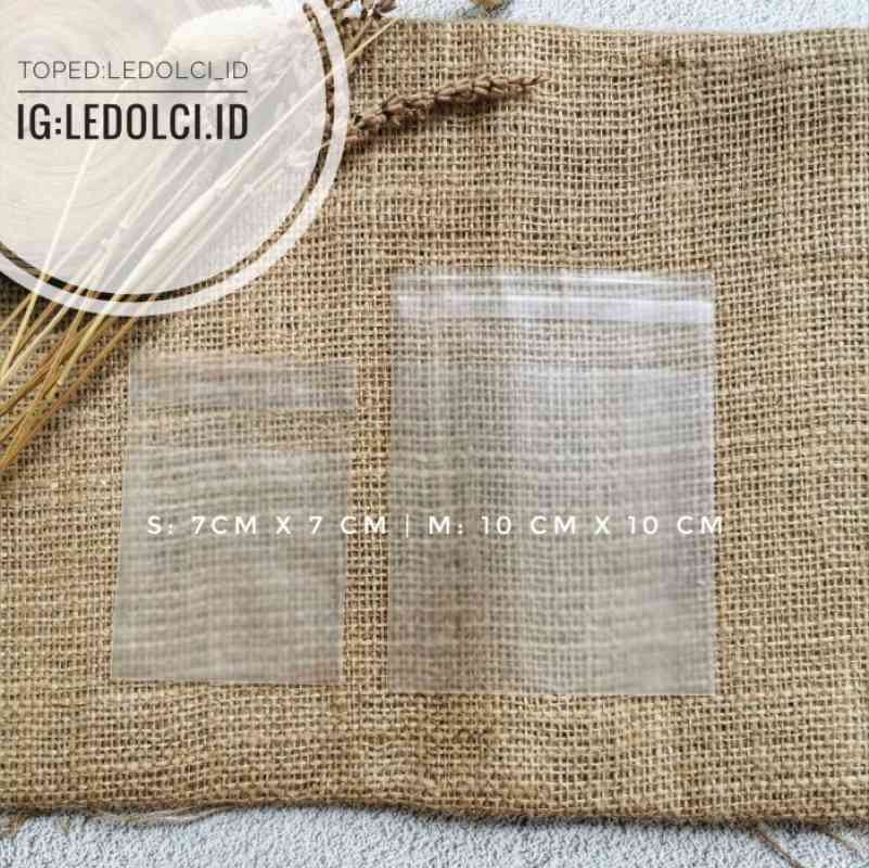 Jual Plastik Cookies Matte Doff Dof Ukuran Kecil Dan Besar 7x7 Cm 10x10 ...