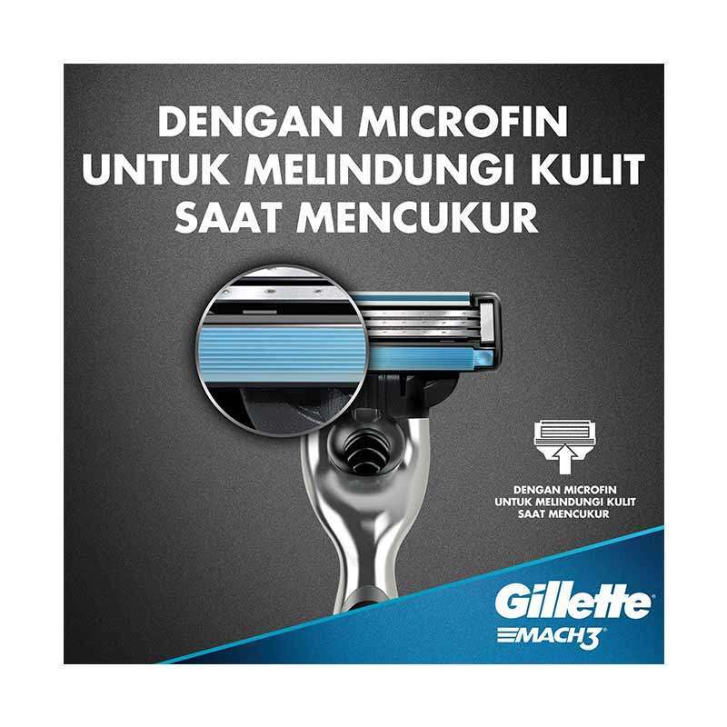 Jual Smg/jog/solo - Gillette Pisau Cukur Razor Mach 3 Di Seller P&g ...