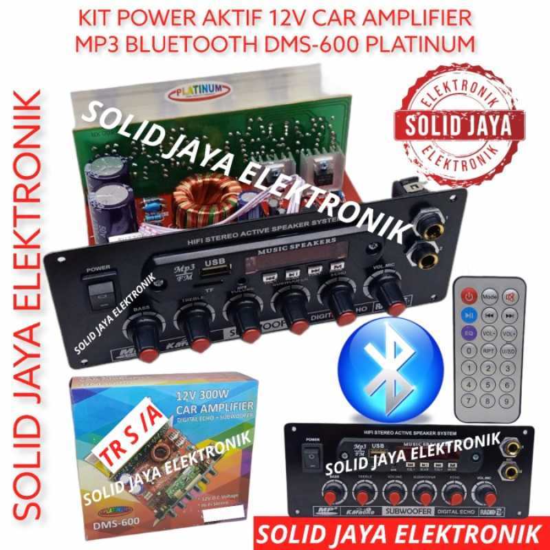Promo Kit Power Mobil 12 Volt 300 Watt Mp3 Subwoofer Car Amplifier Dms ...