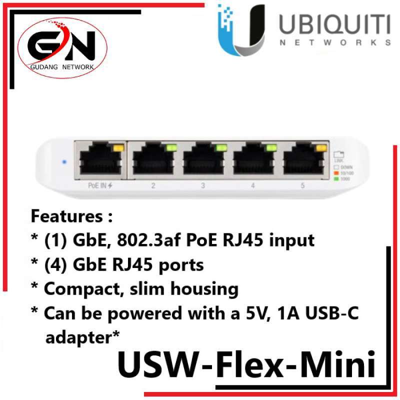 Promo Ubiquiti Usw Flex Mini Usw-flex-mini Diskon 23% Di Seller Skala ...