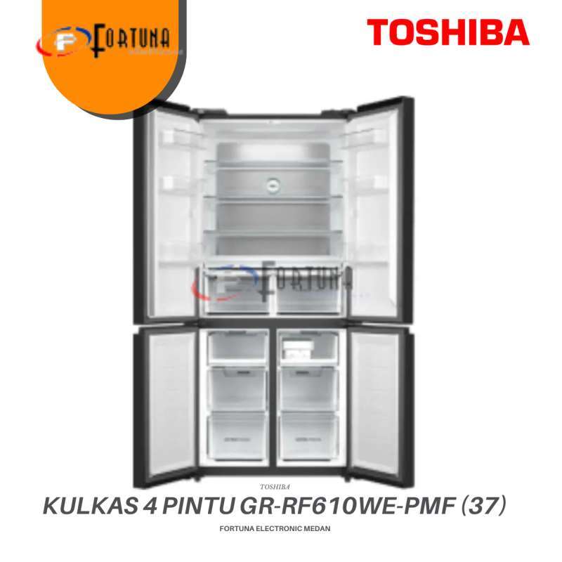 Jual Kulkas Toshiba Multi Door 4 Pintu Pure Bio - Smart Control Panel ...