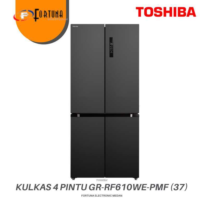 Jual Kulkas Toshiba Multi Door 4 Pintu Pure Bio - Smart Control Panel Gr-rf610we-pmf[37] 468 ...